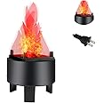 Amazon.com: Globalstore 3D LED Fake Fire Flames Effect Light, 110V ...