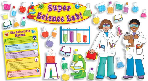 Super Science Lab Bulletin Board | Amazon.com.br