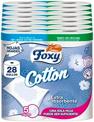 Foxy Cotton Toilet Paper - 1 x 4 Pieces price in Saudi Arabia | Amazon ...
