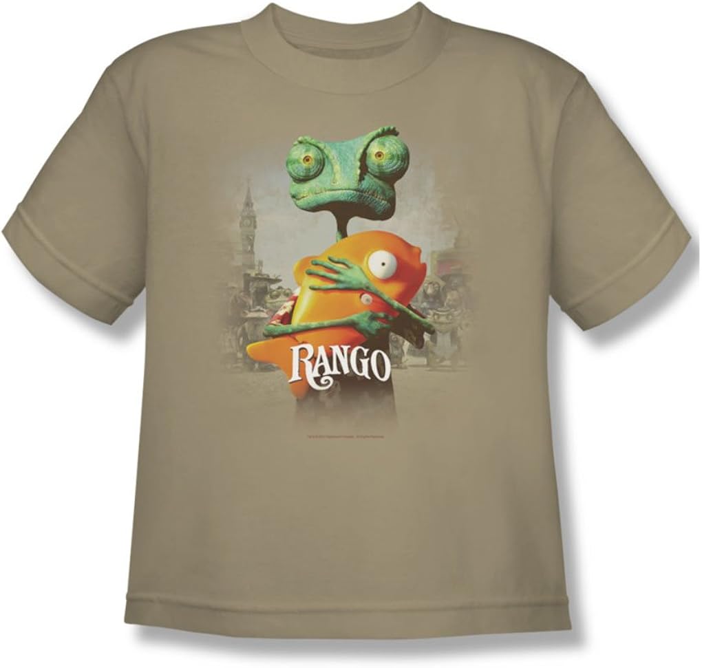 Amazon.com: Rango - Youth Poster Art T-Shirt in Sand: Clothing