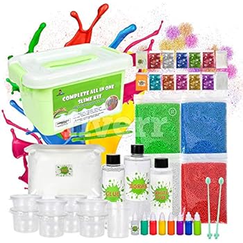 Amazon.com: OzBSP Mega Slime Kit - Slime Making Kit for Boys Girls Kids ...