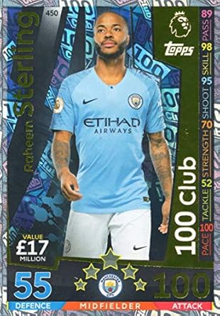 MATCH ATTAX 2018/19 HARRY KANE 100 CLUB CARD - TOTTENHAM #455: Amazon ...