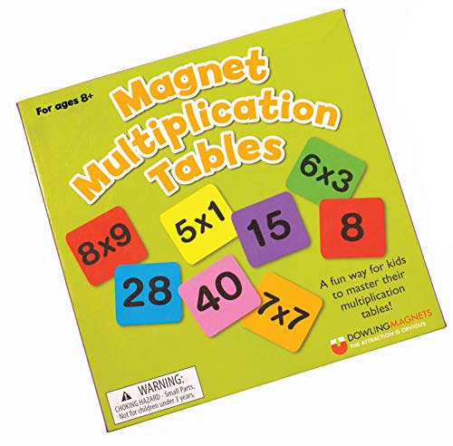 Dowling Magnets Magnet Multiplication Tables | Amazon price tracker ...