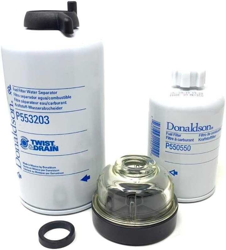 Amazon.com: Donaldson P553203 - P550550 W/Glass Bowl Fuel Filters (FWS ...