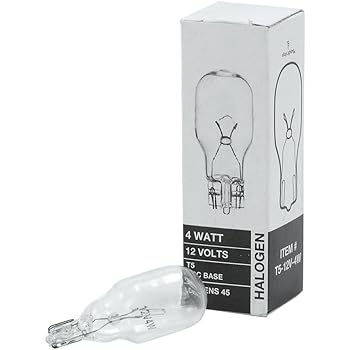 4 Watt Wedge Base 12V Light Bulbs - 50 Pack Malibu Style - NEW ...