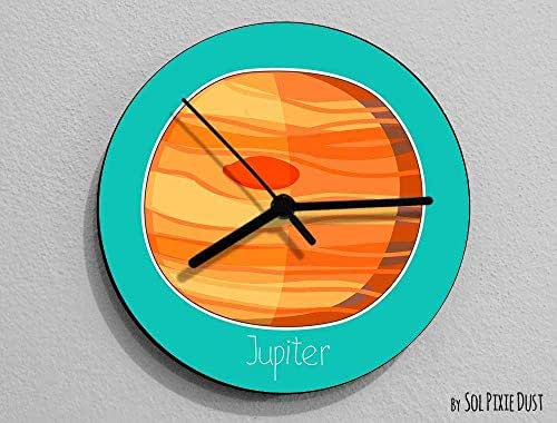 Amazon.com: Planet Jupiter - Wall Clock: Handmade