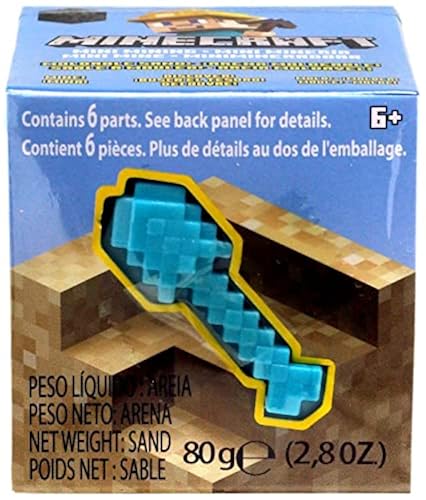 Minecraft Mini Elementals Cave Exploration Set and Environment Accessory with Moldable Sand for ...