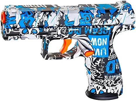 Joyzzz Blaster Pistol Gun, Small Manual Ball Blaster with 5000 Water ...