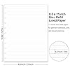 Letter Size Discbound Refill Paper, Disc Paper for TUL Custom Note ...