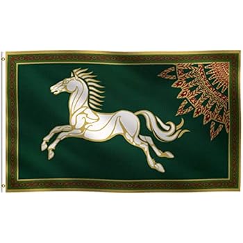 Amazon.com : Lord of the Rings - Flag - Rohan - 59 X 39.4 Inch ...