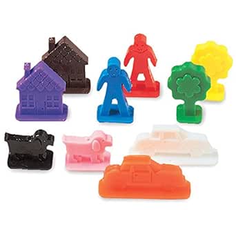 hand2mind Plastic Math Counters for Kids, Counting Manipulatvies, Math ...