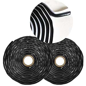 PROMOTOR Butyl Sealant Tape 2PCS Sealants Butyl Rubber Tape for ...