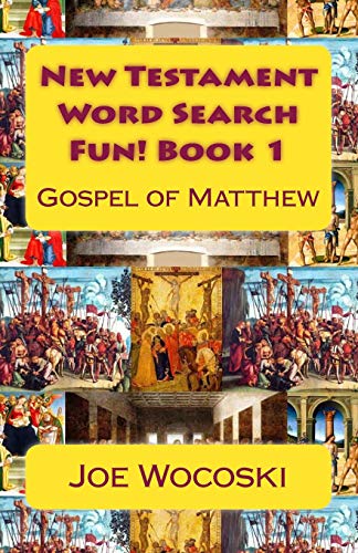 New Testament Word Search Fun! Book 1: Gospel of Matthew (Bible Word ...