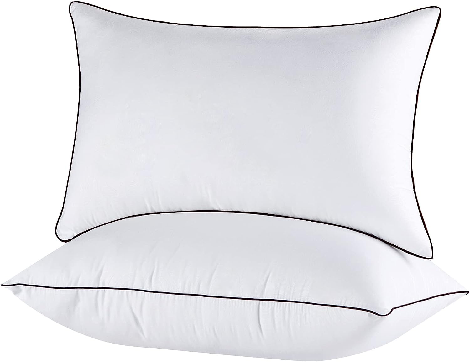 HYVIF Hungarian Goose Down Pillow Queen Size Set of 2, Ultimate Comfort ...