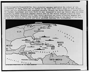 Amazon.com: Photo: U.S. naval blockade during Cuban Missile Crisis in ...