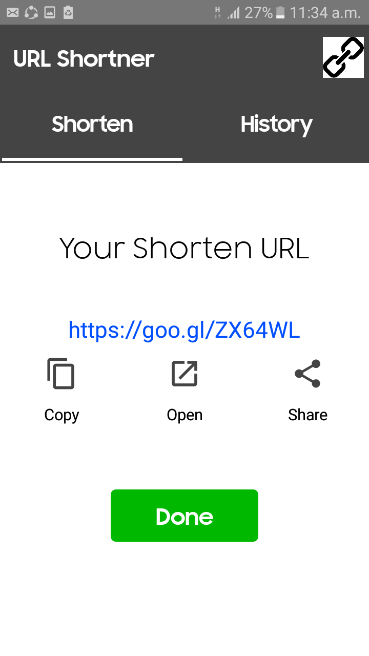 URL Shortener (ad-free link):Amazon.co.uk:Appstore for Android