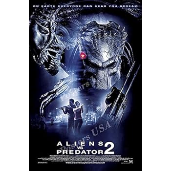 Amazon.com: Alien Vs. Predator - Movie Poster: Regular Style (Size: 27 ...