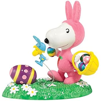 Amazon.com: Department 56 Peanuts Its the Easter Beagle -- Snoopy ...