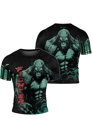 Rash Guard For Men Bjj LIONTEK BJJ Rash Guard, Brazilian Jiu Jitsu ...