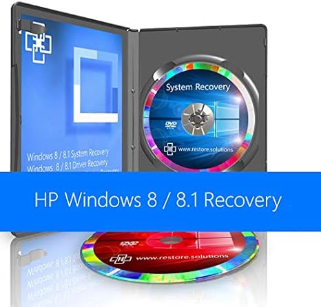 HP Windows 8 / 8.1 Standard / Pro / Home System Recovery Restore ...
