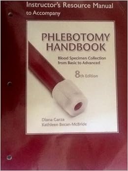 Phlebotomy Handbook Instructor's Resource Manual to Accompany (Blood ...