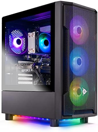 Skytech Gaming Shadow Gaming PC Desktop – AMD Ryzen 5 3600 3.6 GHz ...
