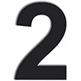 Amazon.com: QT Modern House Number - EXTRA LARGE 10 Inch BLACK ...