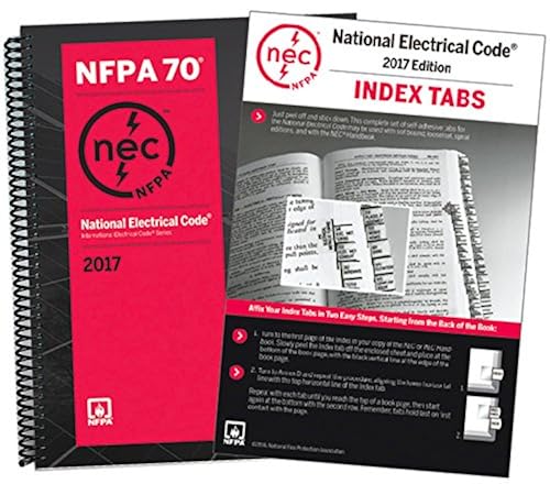 NFPA 70: National Electrical Code (NEC) Spiralbound and Tabs Set, 2017 ...