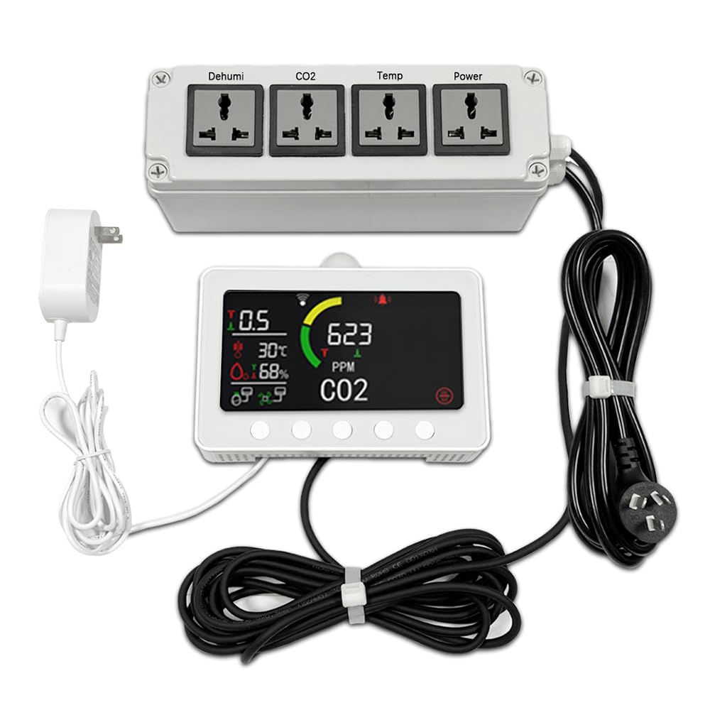 Mua Daconovo Smart CO2 Detector 2.4G W-I-F-I Tuya App Indoor Air ...