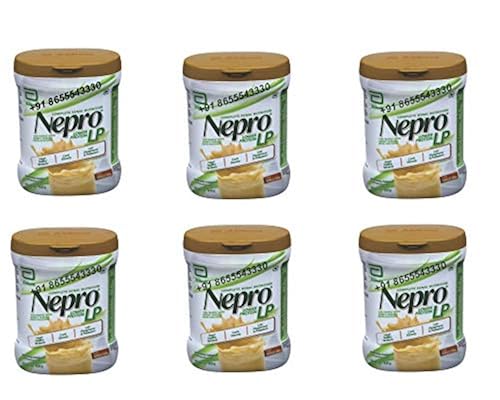 6 X 400gm Abbott Nepro LP Powder Vanilla Toffe - Complete Renal ...