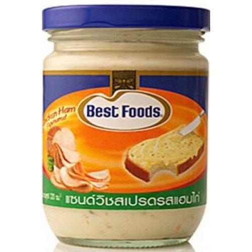 Amazon.com : Best Foods Sandwich Spread Ham Chicken 220g. : Mayonnaise ...
