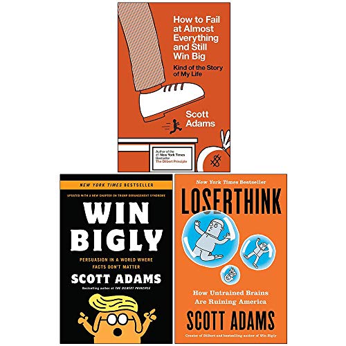 Scott Adams Collection 3 Books Set (How to Fail at Almost Everything ...