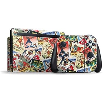 Amazon.com: Mickey & Friends Nintendo Switch Bundle Skin - Retro Goofy ...