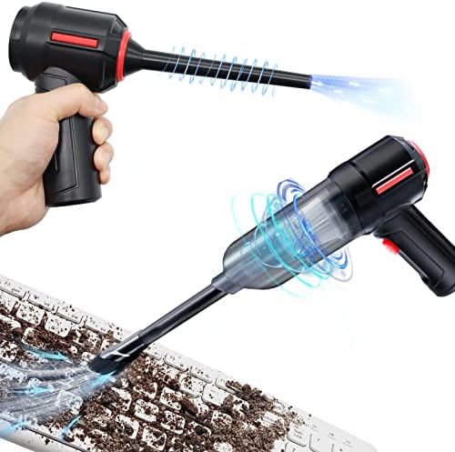 3-in-1 Computer Vacuum, Compressed Air Duster Blower, Portable Handheld ...
