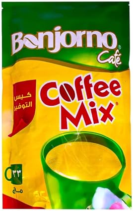 سعر بونجورنو كوفي ميكس 2*1كيس التوفير سريع الذوبان مع مبيض القهوة ,400 ...