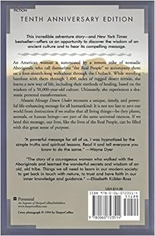 Amazon.com: Mutant Message Down Under, Tenth Anniversary Edition ...