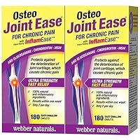 Webber Naturals Osteo Joint Ease with InflamEase 180 Caplets Twin Pack ...
