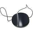 Amazon.com: Vinyl Eye Patch with Elastic Band Black Large Semi-Rigid ...