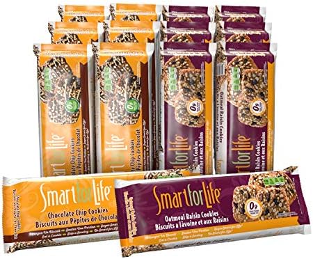 Smart for Life High Protein Cookie Diet - Variety Pack - Chocolate Chip ...