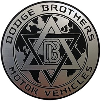 Amazon.com: 24Designs Compatible Dodge Brothers Bros Stick on Emblem ...