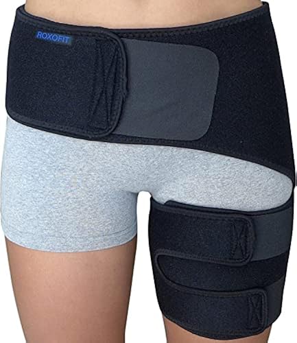ROXOFIT® Hip Brace for Sciatica Pain Relief - Compression Support Ease ...
