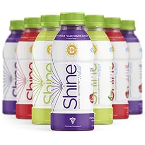 Amazon.com: Shine Water "The New Hydration" Variety Pack Vitamin D ...