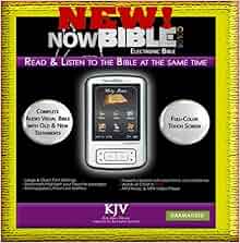 Amazon.com: Nowbible KJV Dramatized Audio Visual Electronic Now Bible ...