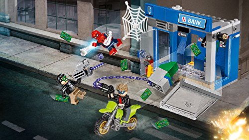 Lego 76082 LEGO Super Heroes 76082 Spider-Man ATM Heist Battle Toy ...