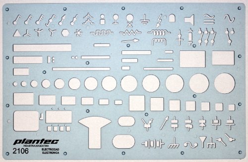 Buy Electrical and Electronic Installation Symbols Drawing Template ...