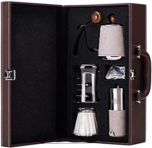 Coffee Maker Set Include Drip Cup Kettle Filter Paper Coffee Grinder ...