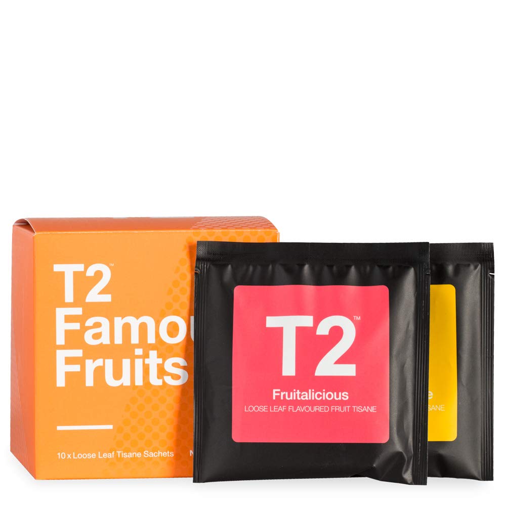 Amazon.com : T2 Tea Top Sips Assorted Tea Sampler Gift Box, 10 Loose ...