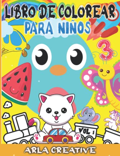 Libro de Colorear para Niños: Cuadernos para colorear niños fáciles y ...