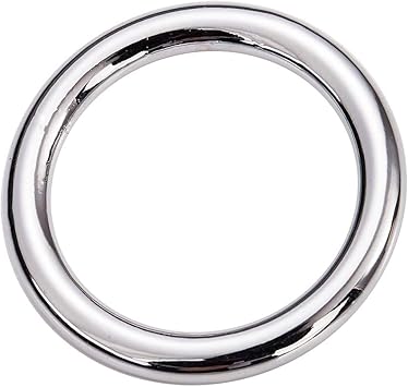 Amazon.com: Metal O Rings 1 1/4 Inch Inner Diameter Welded Heavy Duty ...