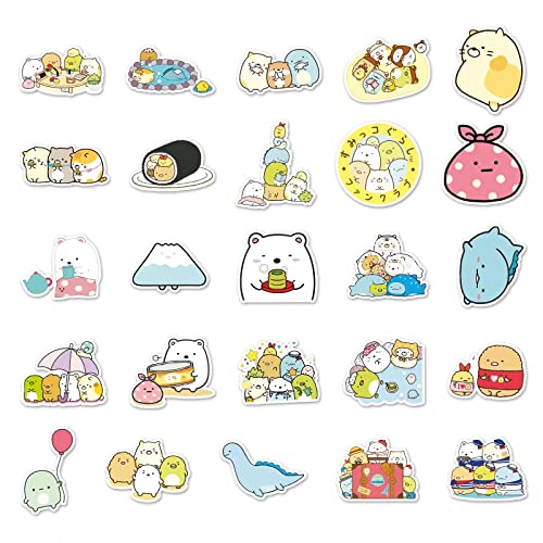 Cute Kawaii Cartoon Anime Stickers for Kids Teens Girls Adults (Kawaii ...